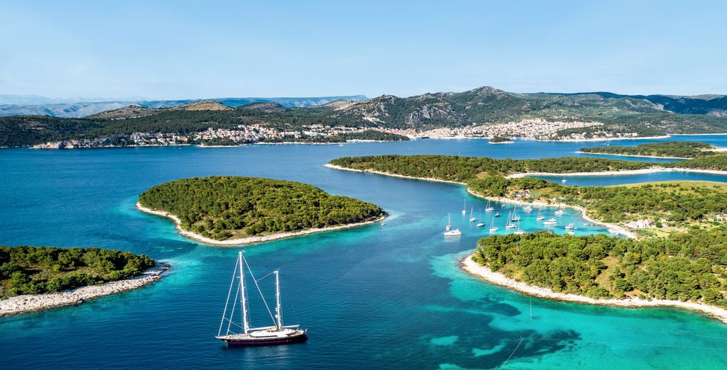 Croisière entre les îles Kvarner et la Dalmatie du Nord - Croatie ...