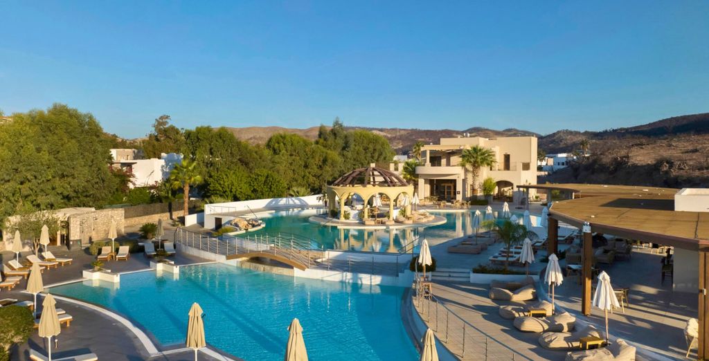 Lindian Village All Inclusive Resort Rhodes, Curio Collection by Hilton ...