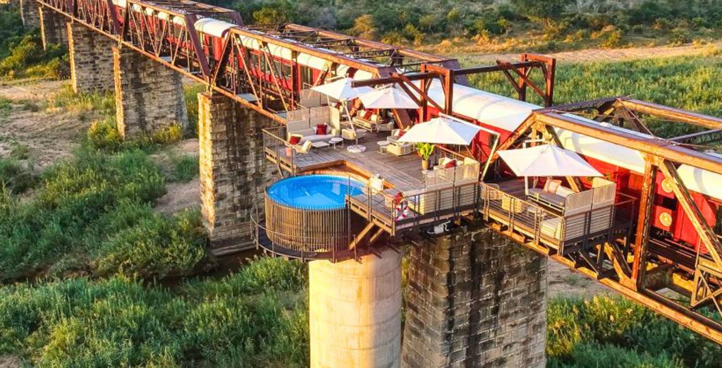 Kruger Shalati - The Train on The Bridge - Kruger National Park - Up to ...